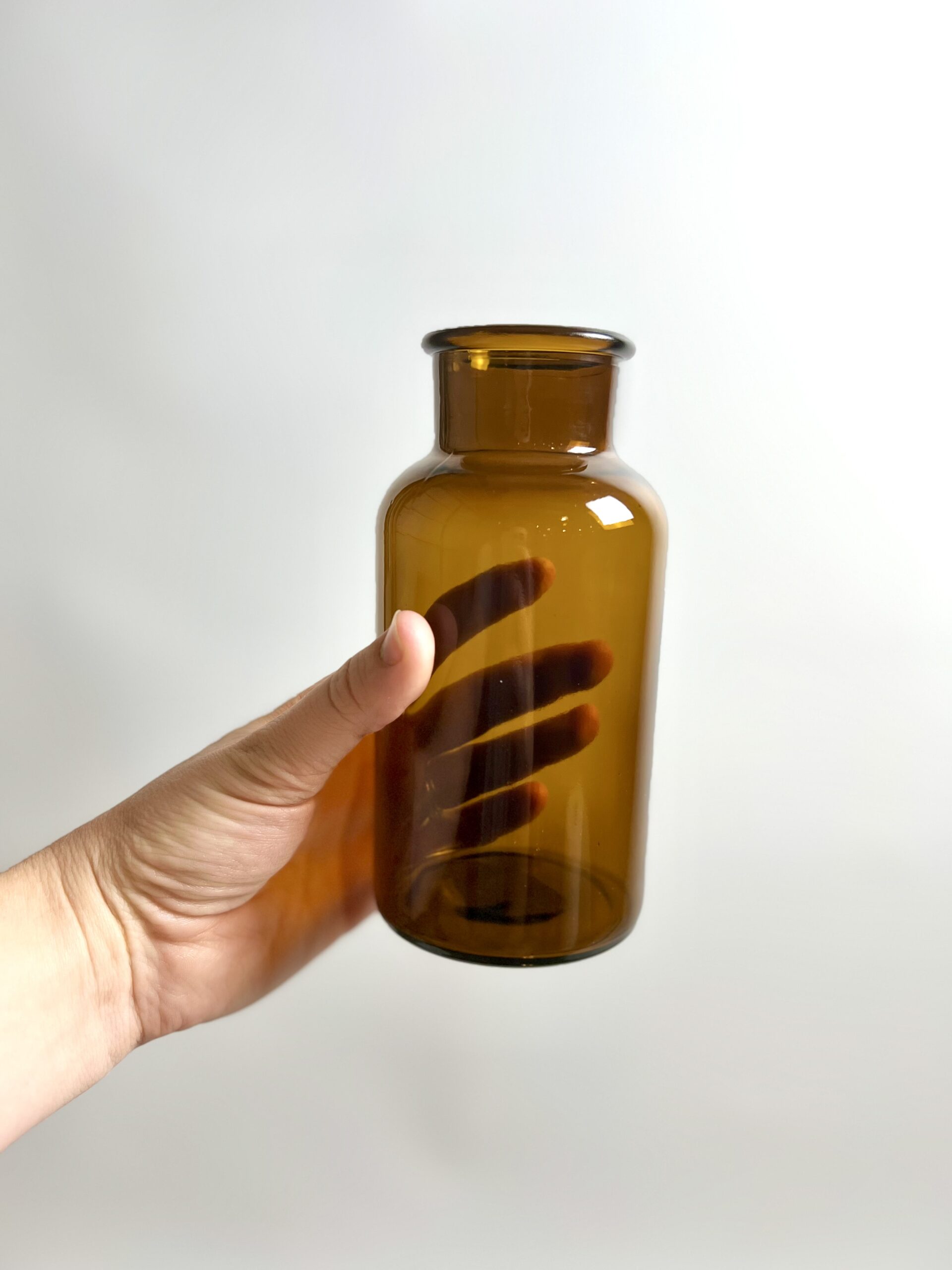 Amber Bud Vases - Retro Vibes